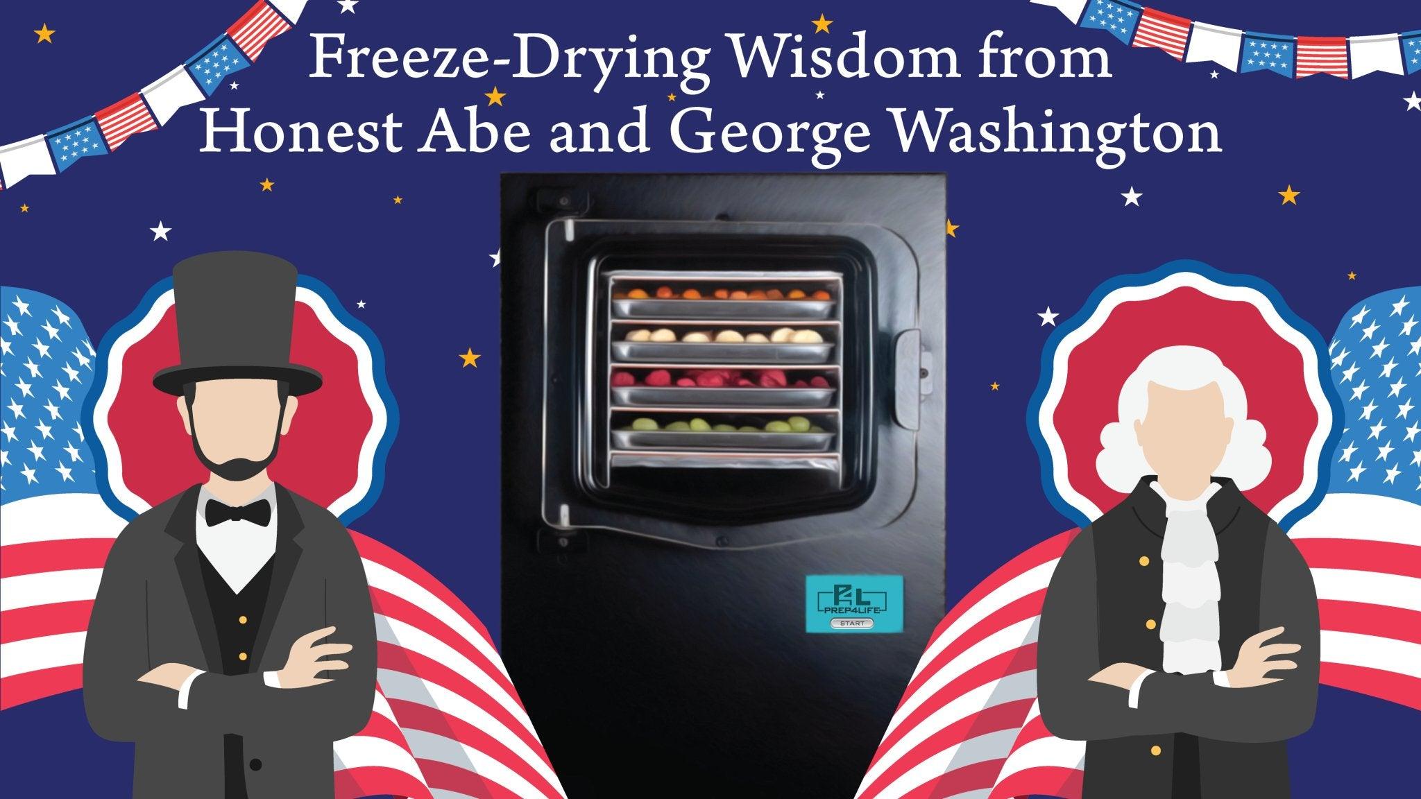 Freeze-Drying Wisdom from Honest Abe and George Washington