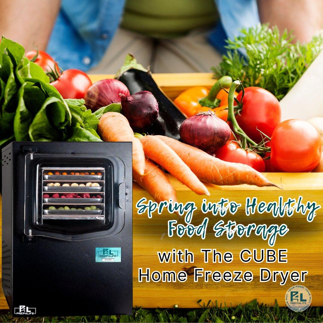 Spring into Healthy Food Storage with The CUBE!